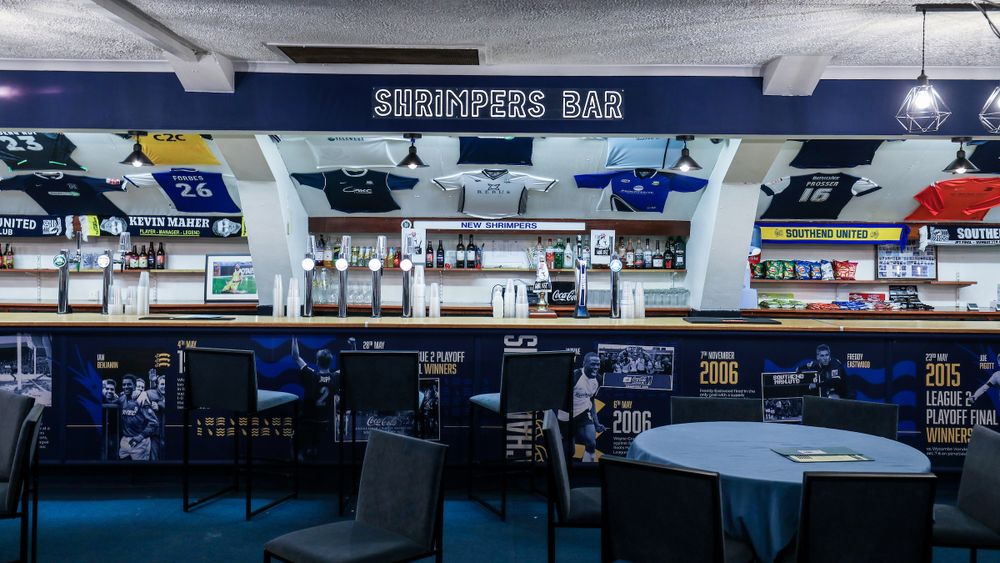 Shrimpers Bar Refurbishment Completed | Southend United Football Club