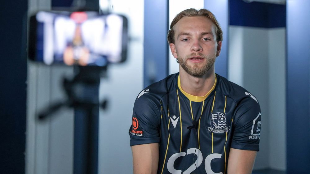 George's First Interview | Southend United Football Club