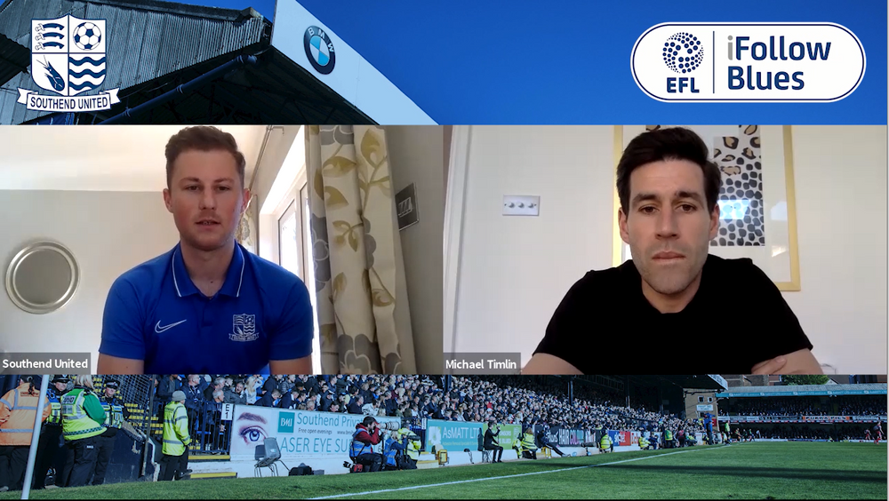 Michael Timlin Q&A | Southend United Football Club