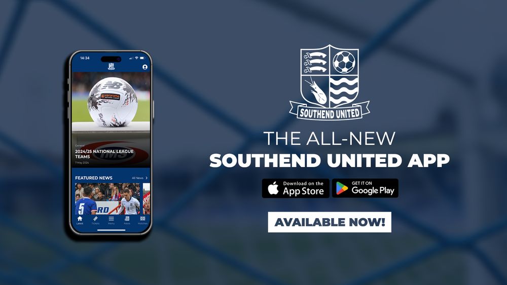 SUFC: The Future - Southend United App | ShrimperZone