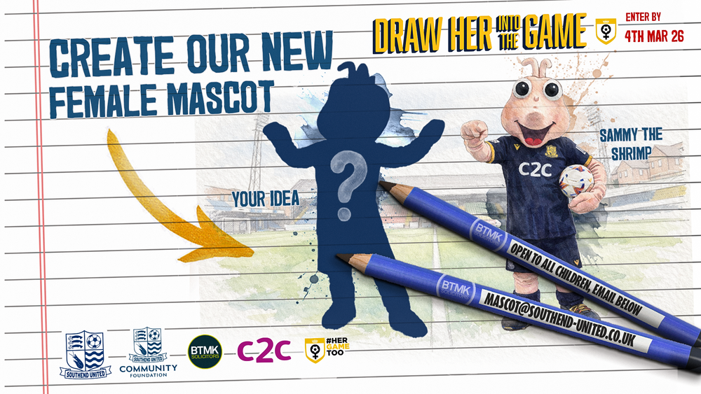 Southend United Launch ‘Draw Her Into The Game’ Campaign To Create Club ...