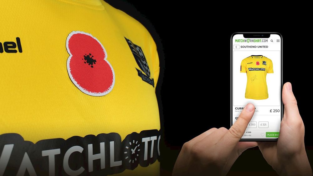 POPPY SHIRT AUCTION | Southend United Football Club