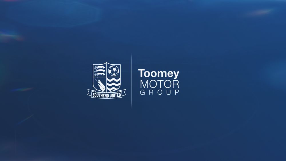 Blues Extend Partnership With Toomey Motor Group | Southend United ...