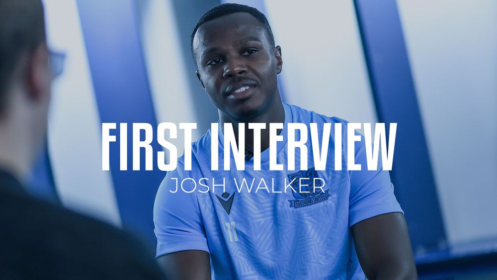 First Interview: Josh Walker | Southend United Football Club
